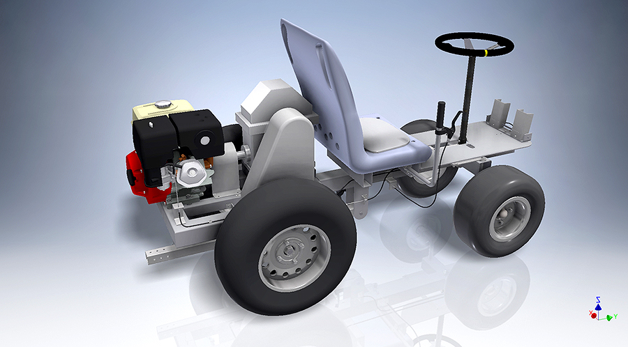 Mini tractor para pequeños productores – Agencia TSS